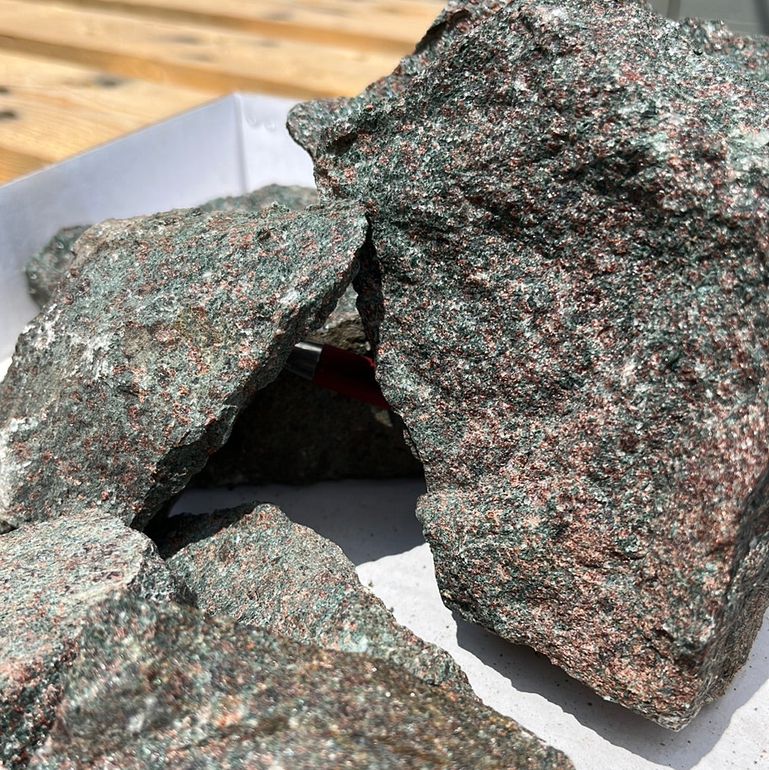 eclogite rock texture