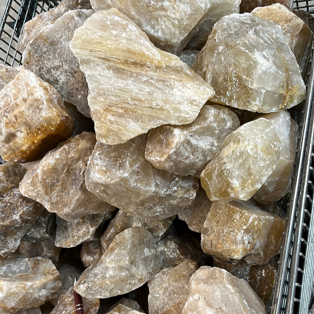 Golden (Hematoid) Quartz - Brazil- 1 pound – RoughStone.Rocks LLC