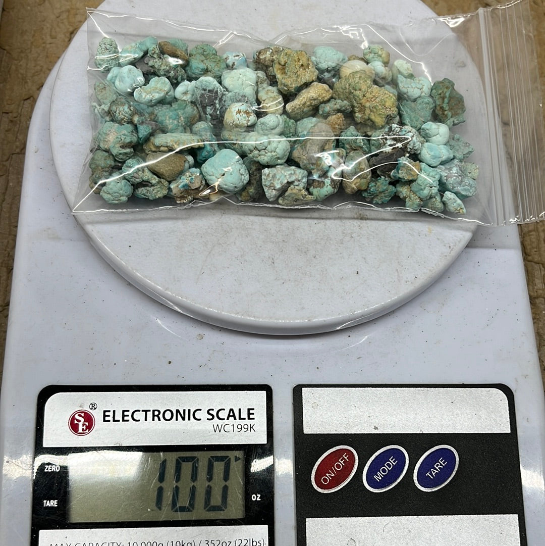 Lone Mountain Turquoise - Rough - 100g – RoughStone.Rocks LLC