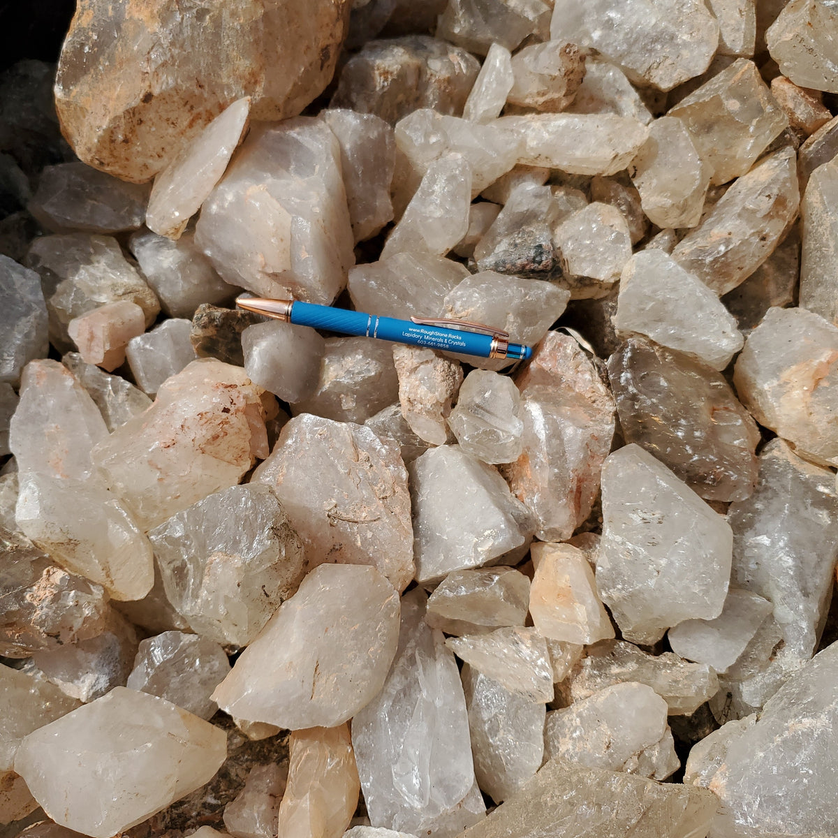 Quartz Crystal - Zambia - 100 pounds – RoughStone.Rocks LLC