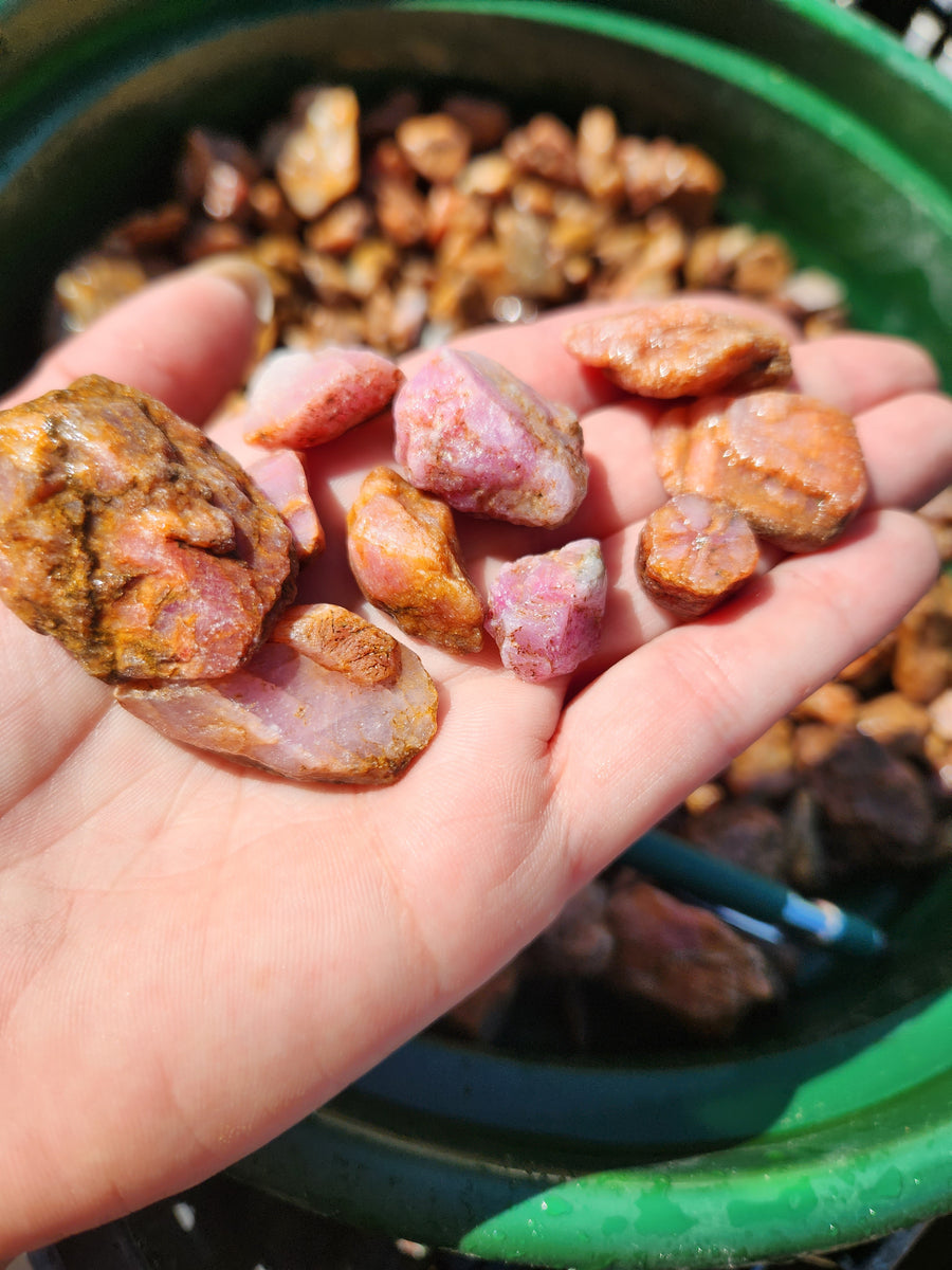 Corundum (Ruby) - 1 pound – RoughStone.Rocks LLC