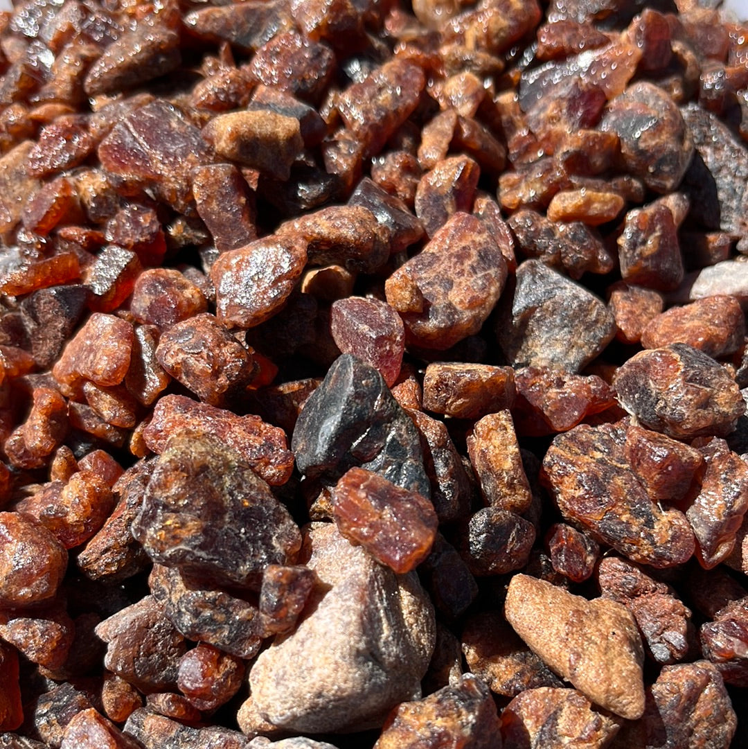 grossular garnet rough