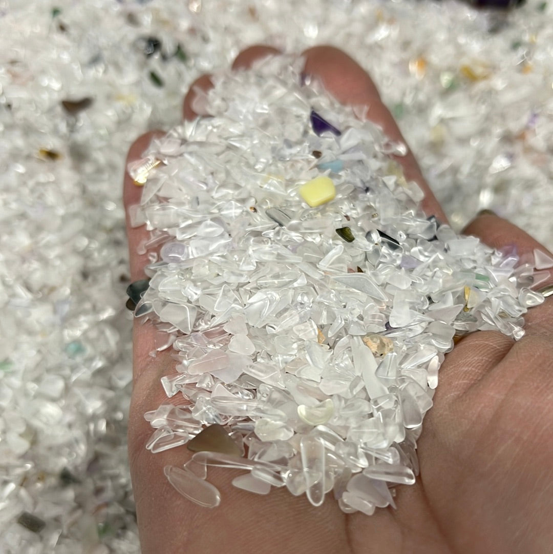 Chip Quartz Mix - 1 pound – RoughStone.Rocks LLC