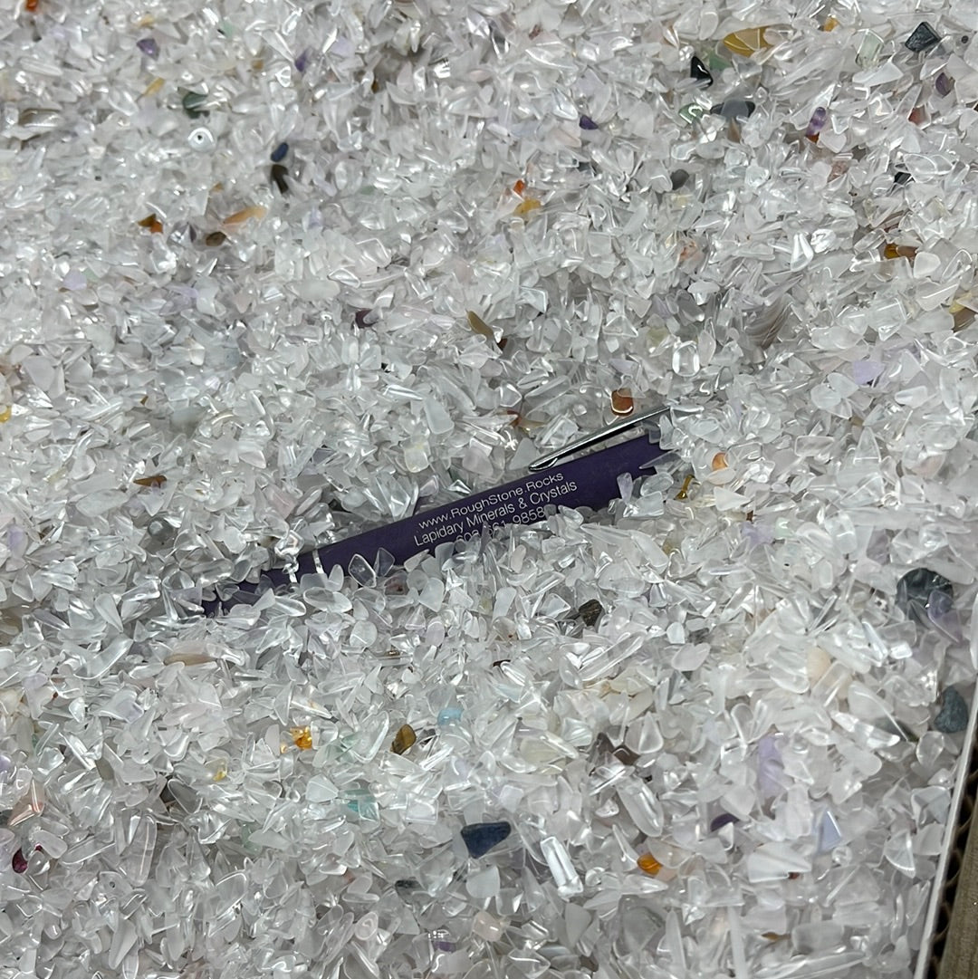 Chip Quartz Mix - 1 pound – RoughStone.Rocks LLC