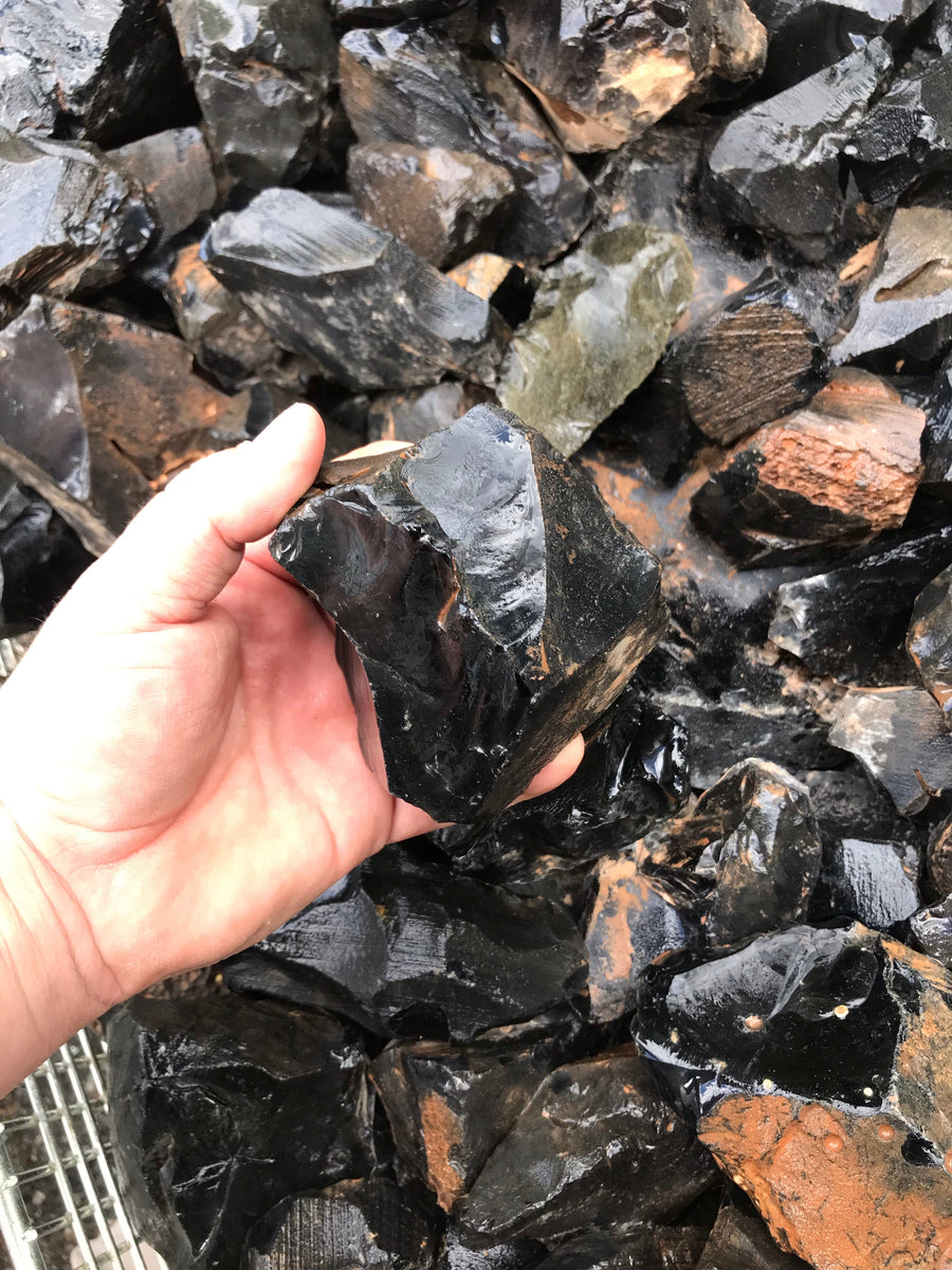 Obsidian - 100 pounds* – RoughStone.Rocks LLC