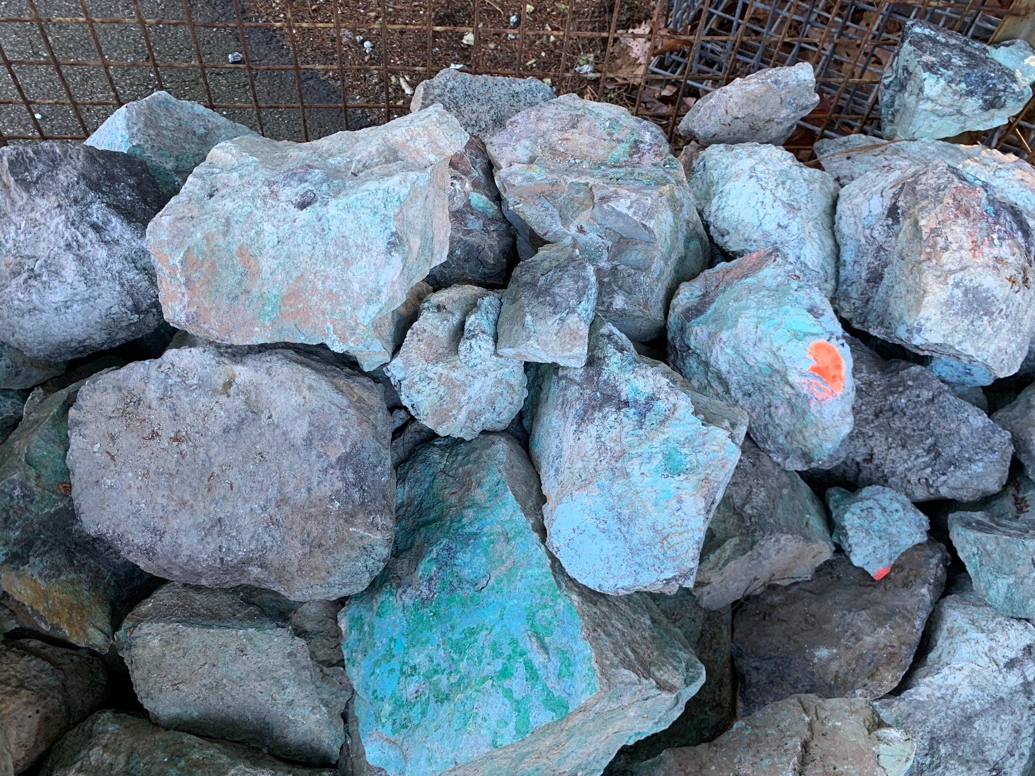 Chrysocolla with chalcocite (copper ore) - 10 pounds – RoughStone.Rocks LLC
