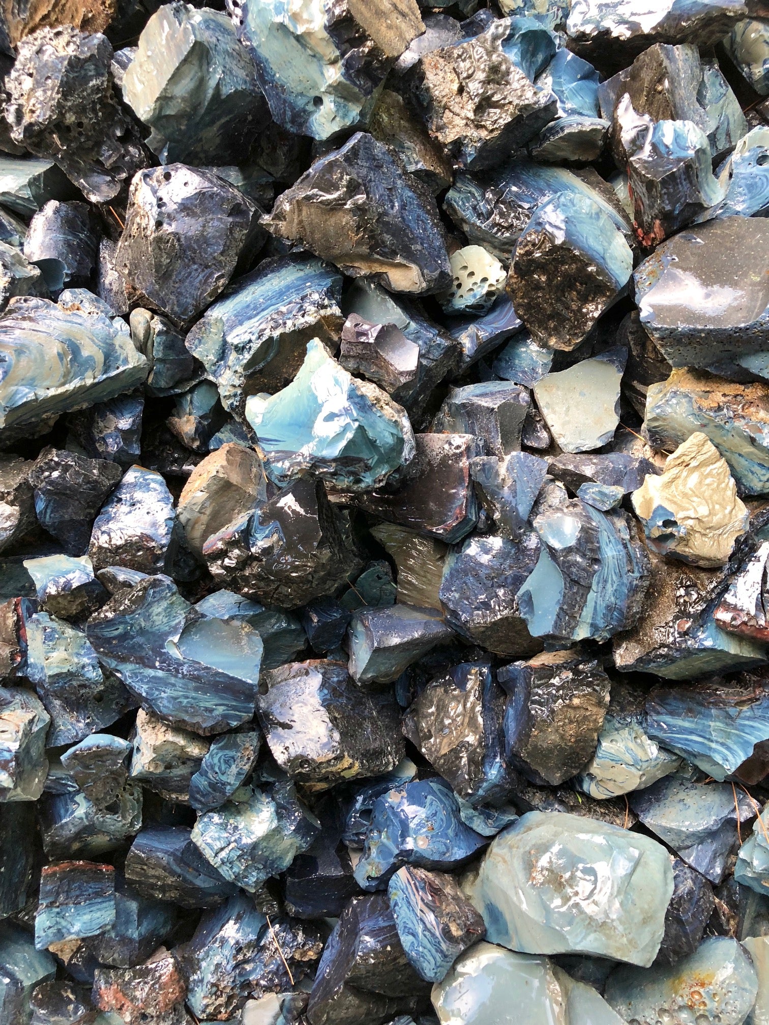 Seiber “Agate” Copper Slag - 1 pound – RoughStone.Rocks LLC