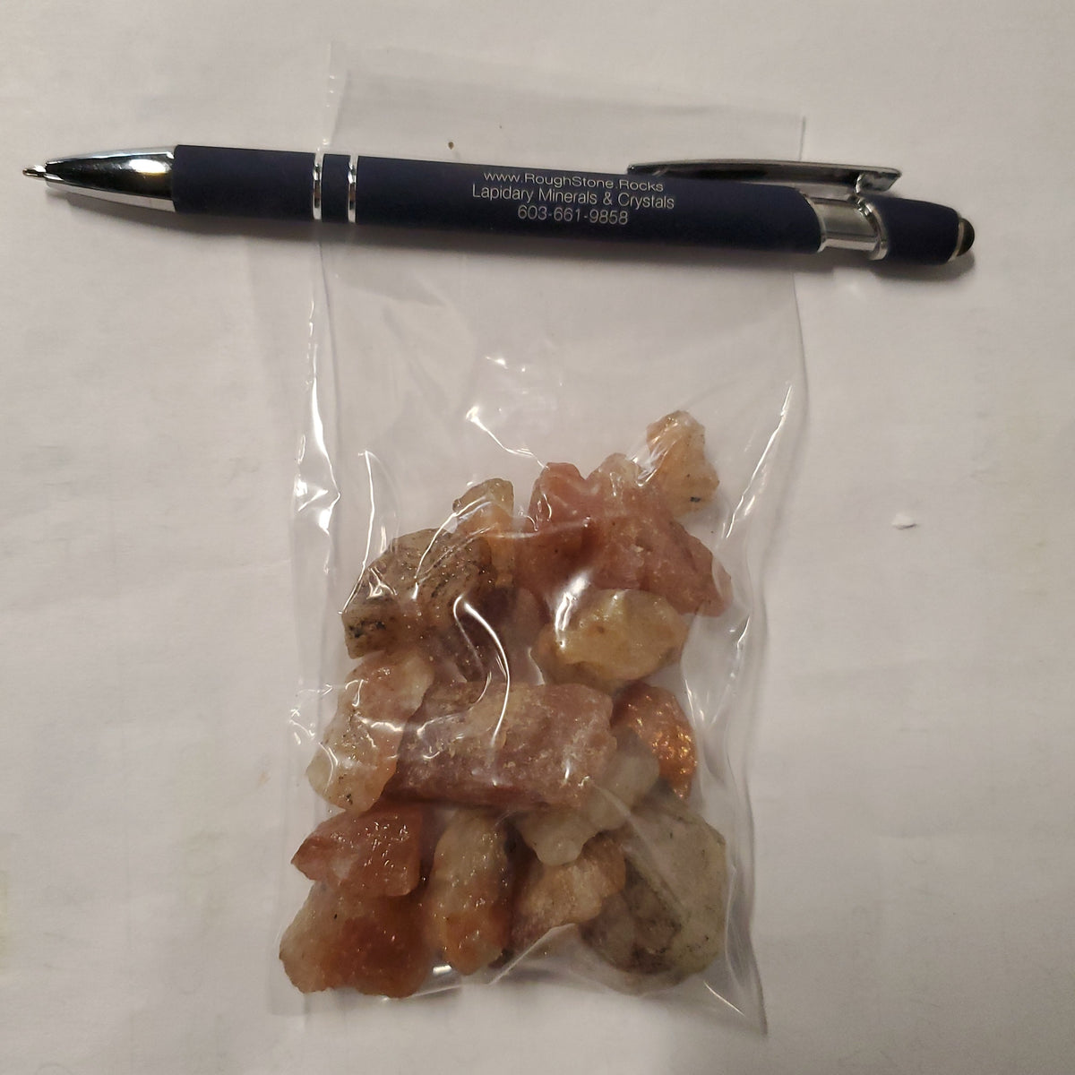 Sunstone Rough - 1st Choice - 100 grams – RoughStone.Rocks LLC